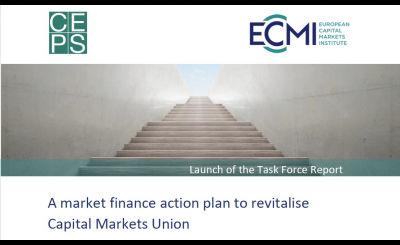 Task Force Report Launch: A market finance action plan to revitalise ...